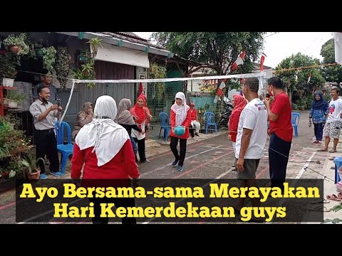 Keseruan lomba HUT RI Di Taman Griya Kencana Rt1 Rw8 - YouTube