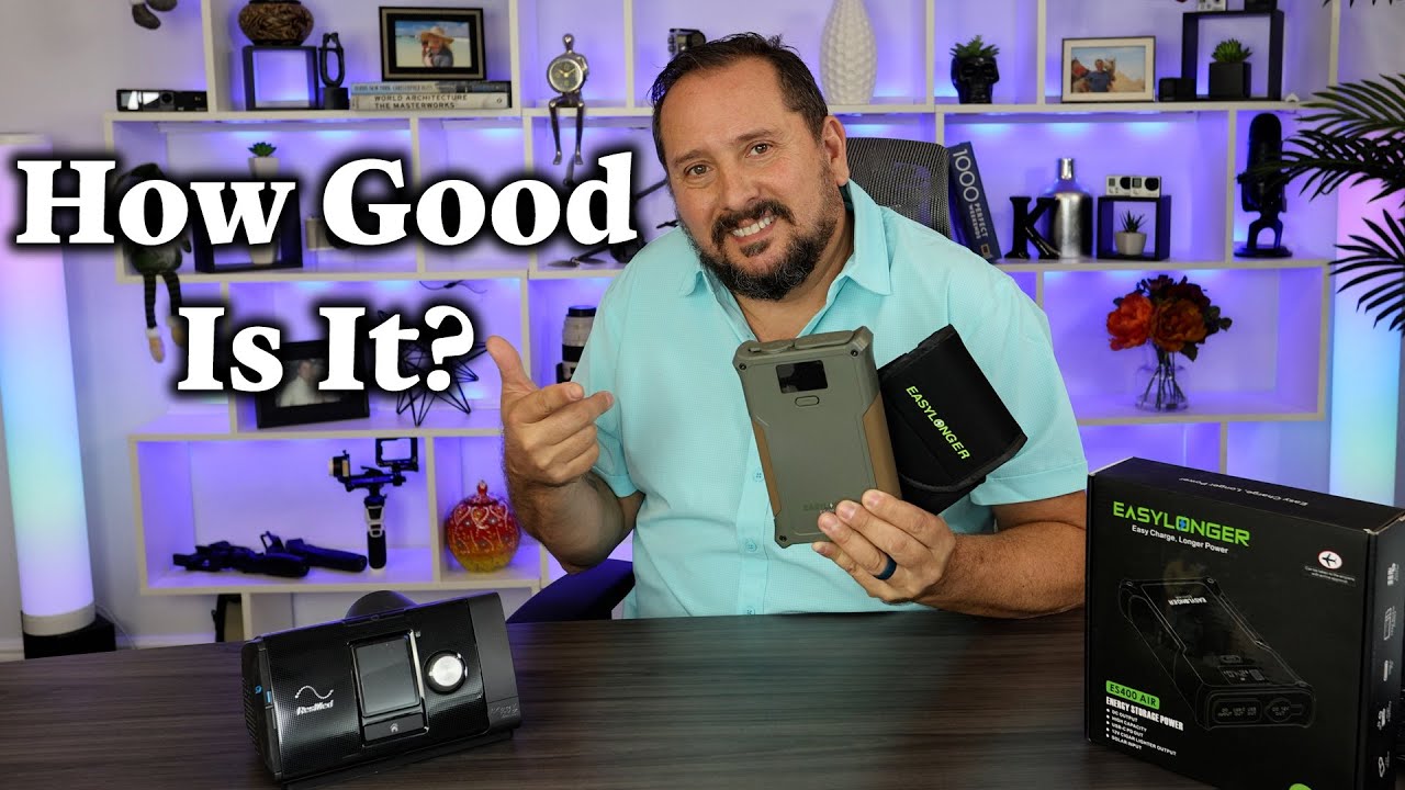 Reviewed: EASYLONGER CPAP Battery Backup ES400 AIR - YouTube