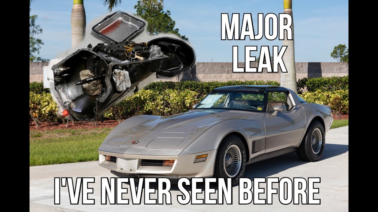 Finding A MAJOR ISSUE Sealing Up A 1982 Corvette 700R4 Transmission ...