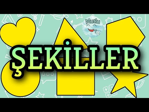 ŞEKİLLERİ ÖĞRENİYORUM - ÇOCUKLAR İÇİN EĞİTİCİ ÇİZGİ FİLM - KARE,DAİRE,DİKDÖRTGEN ŞEKİLLERİ TANIYORUM