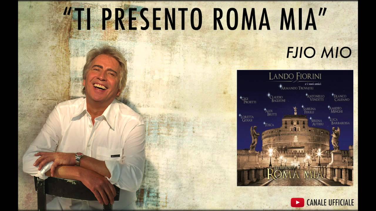 Fjio mio con Amedeo Minghi - YouTube