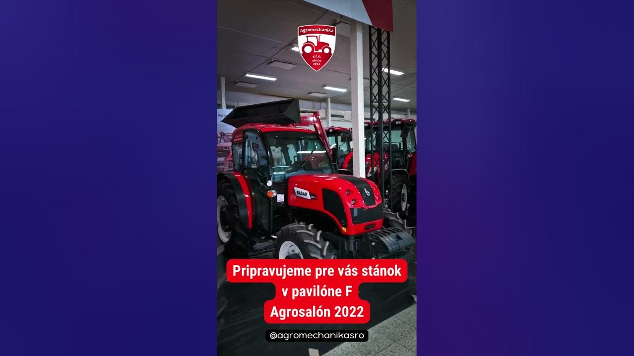 Agrosalón 2022 s Agromechanikou - príprava stánku pavilón F - YouTube