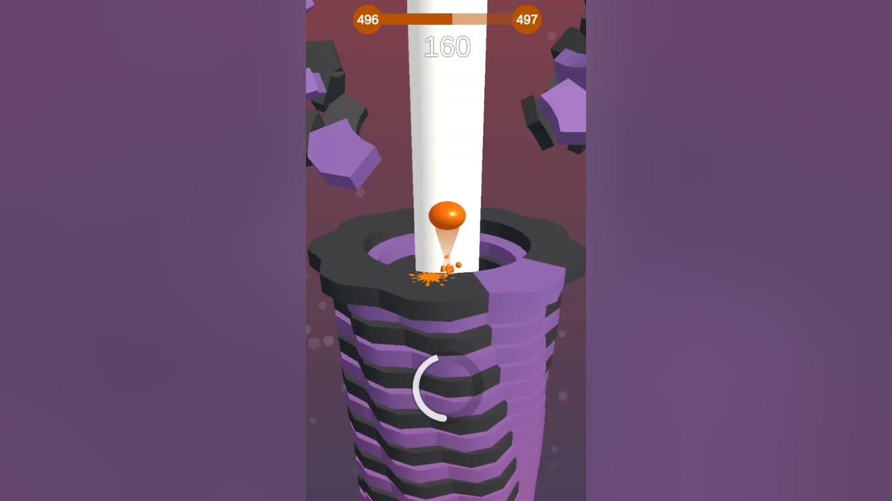 Stack Ball 3D Game | Level 496 | Play Stack Ball Game In Fast Speed | Stack Ball Game YouTube ...
