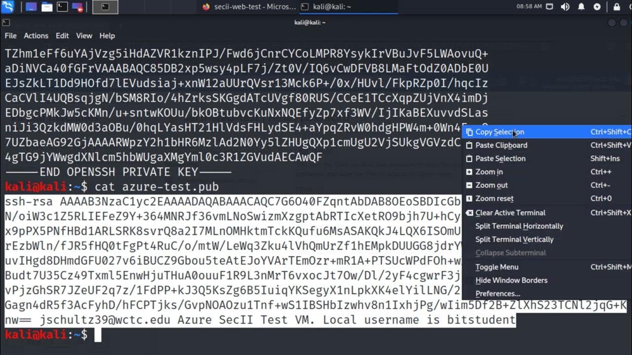 Resetting Azure VM SSH Keys - YouTube
