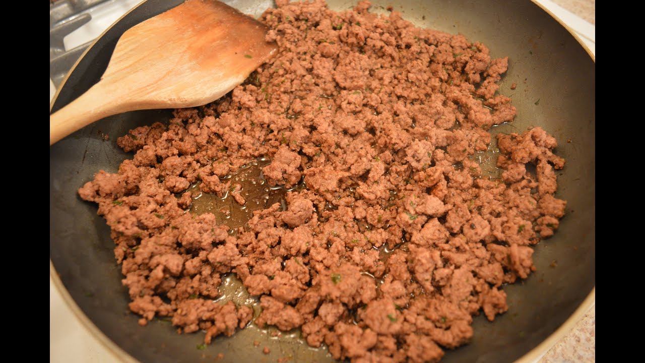 How to Brown Ground Beef: Cooking with Kimberly - YouTube