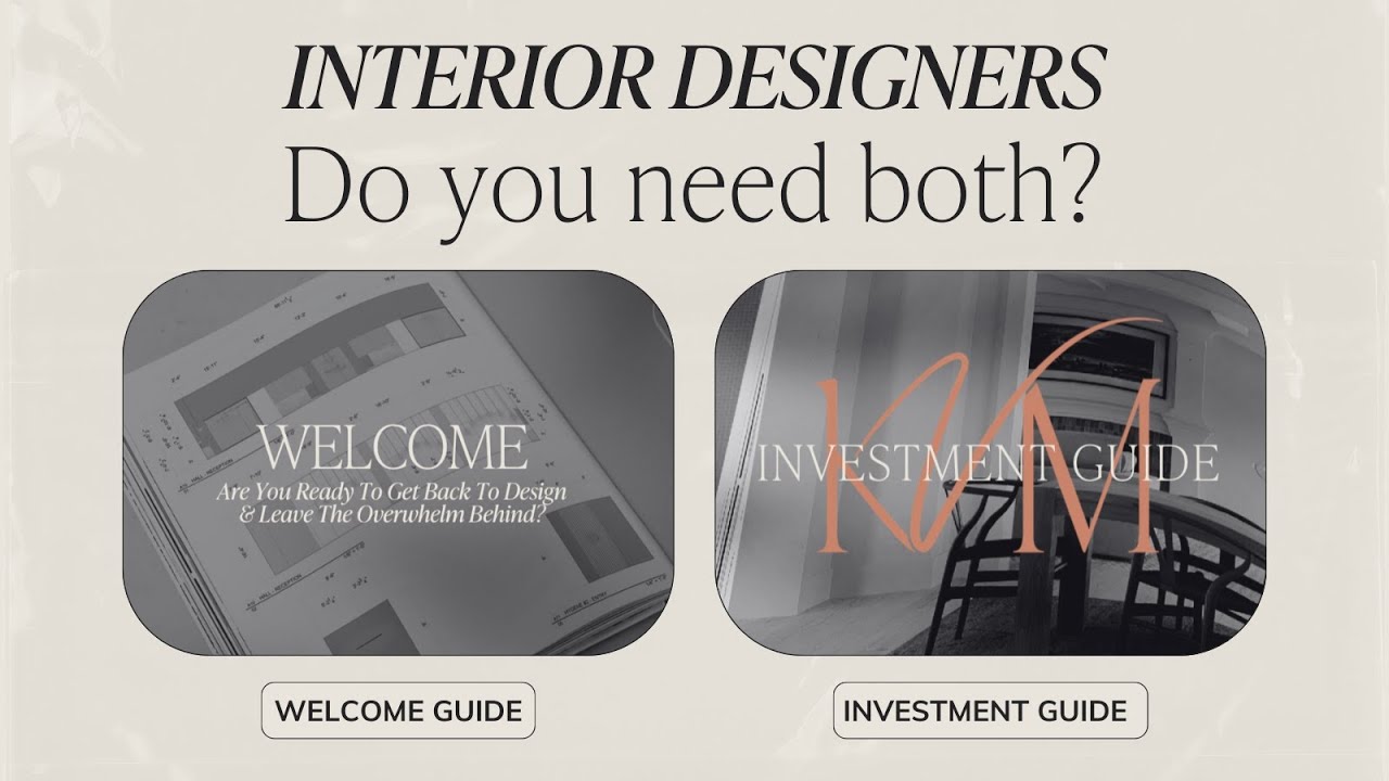 Interior designers: do you need a welcome packet AND an investment ...