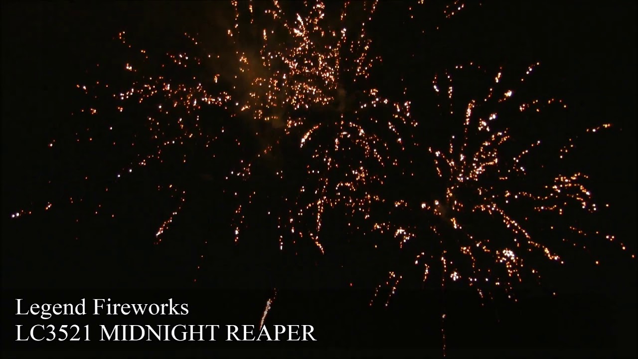 MIDNIGHT REAPER - Legend fireworks - YouTube