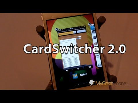 CardSwitcher 2 0 - Multitasking Like WebOS - YouTube