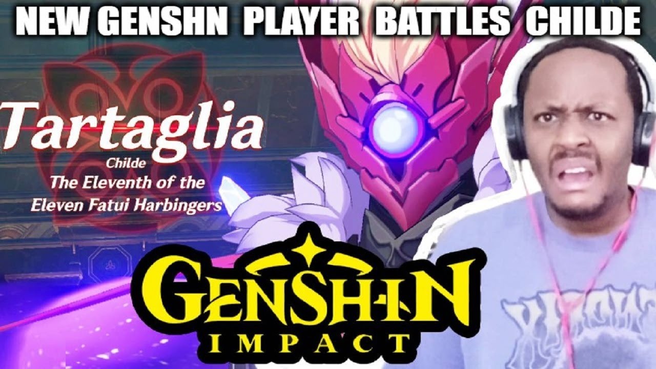 Genshin Impact CHILDE BOSS BATTLE | New Player Battles Tartaglia # ...