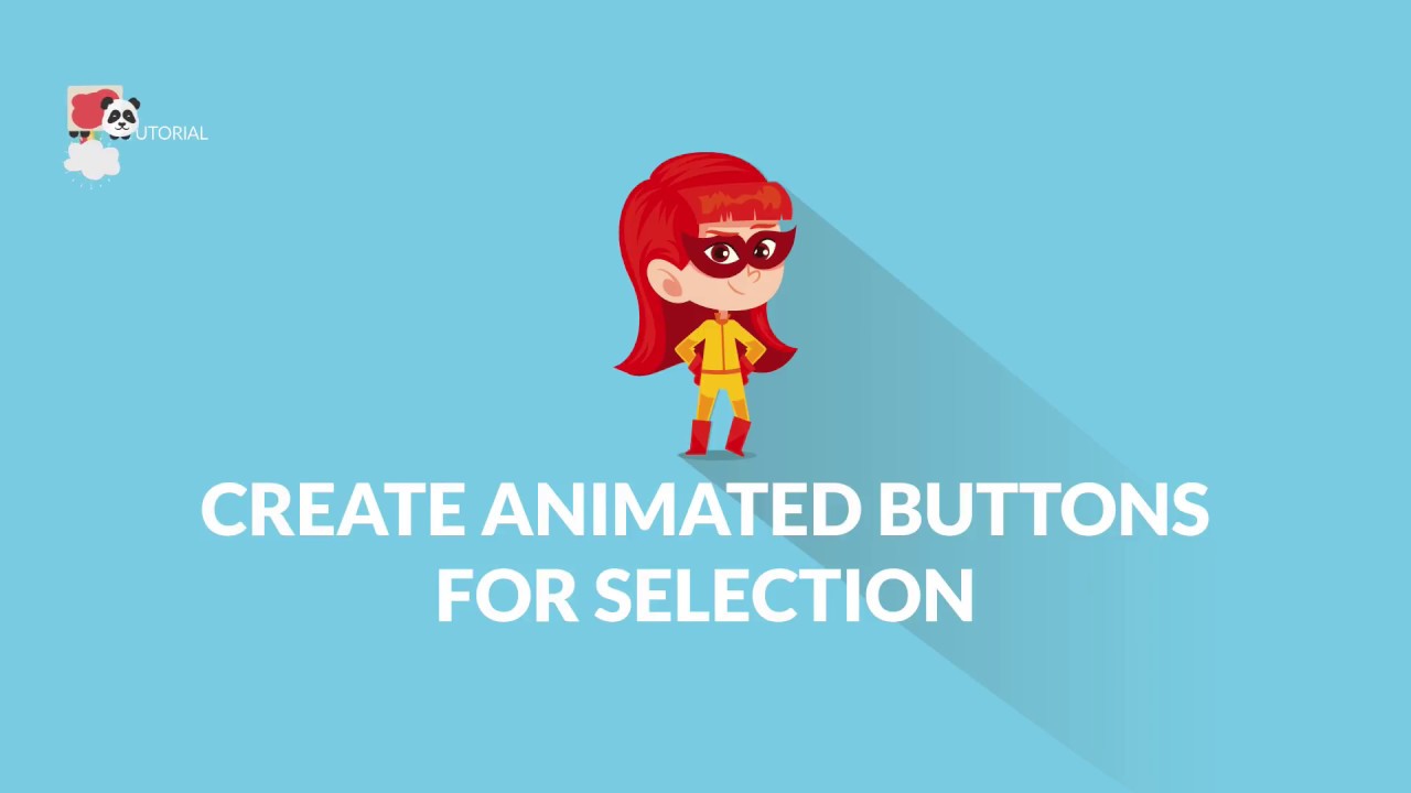 Create navigation with animated buttons - YouTube