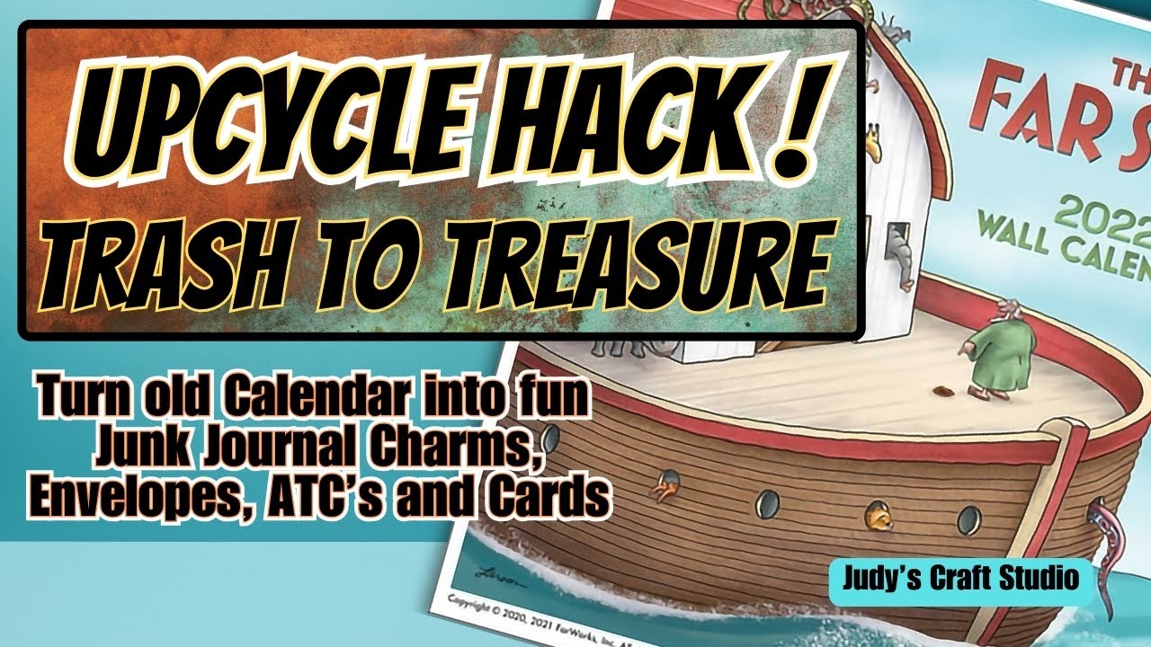 From Trash to Treasure: The SURPRISING Upcycle of a FAR SIDE Calendar ...