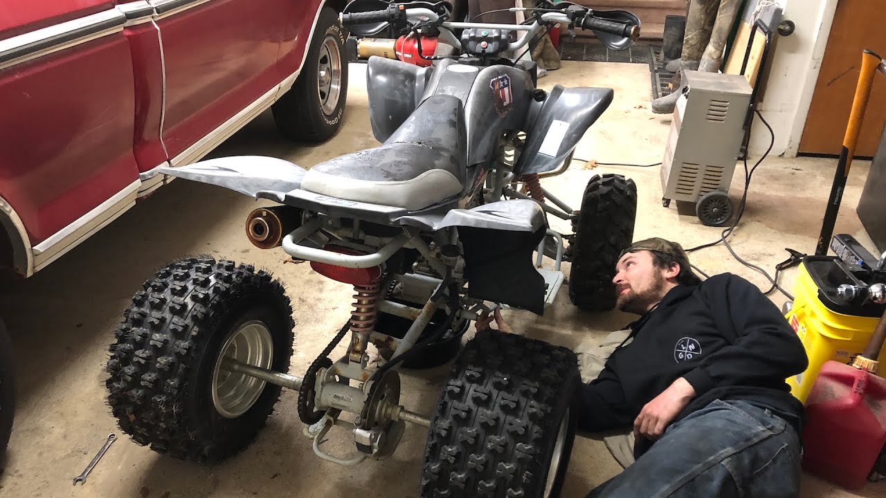 Rescuing QUAD from a trash pile - YouTube