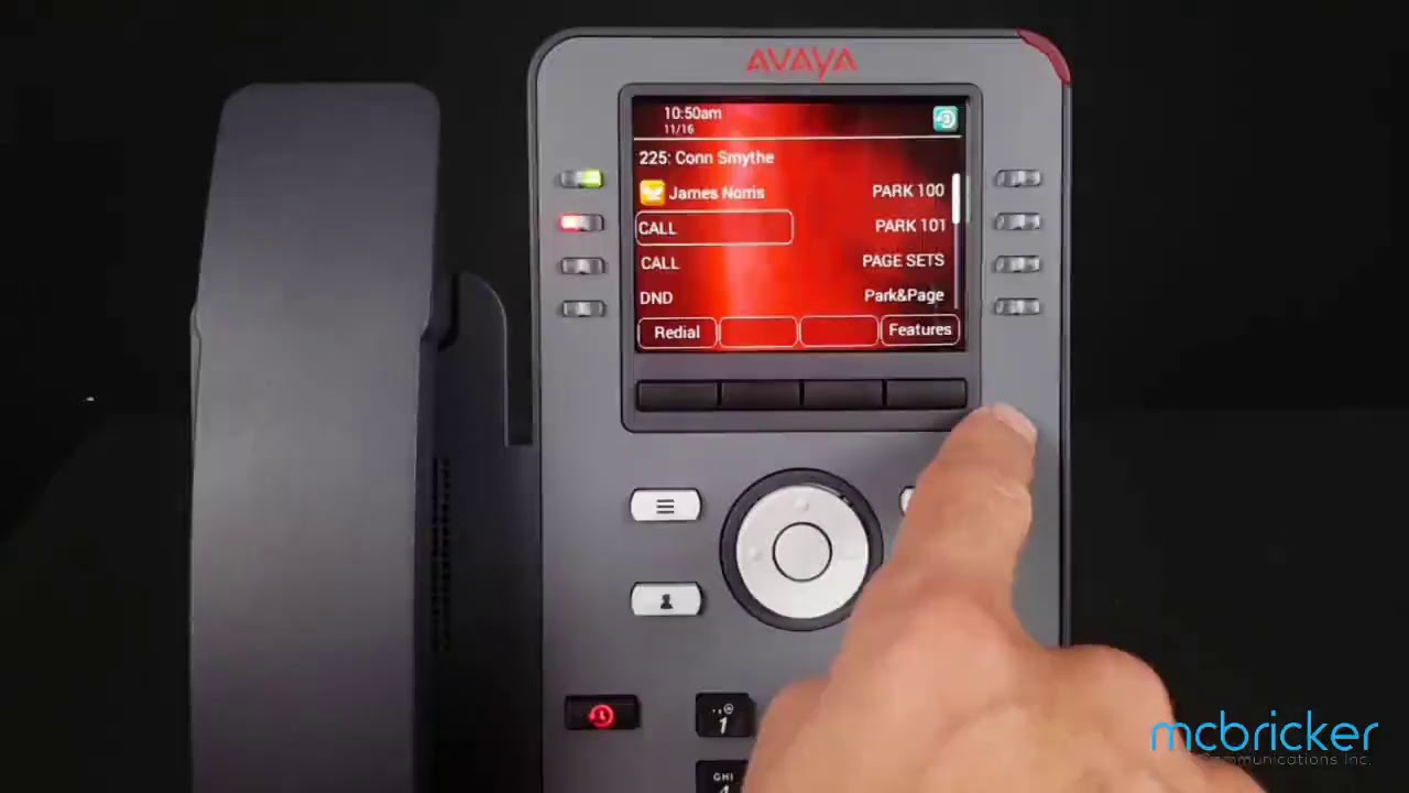 Call Waiting J169 J179 Avaya IPOffice - YouTube