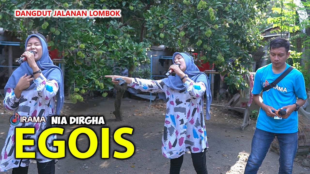 NIA DIRGHA EGOIS RILISAN LAGU TERBARU DANGDUT JALANAN IRAMA DOPANG ...
