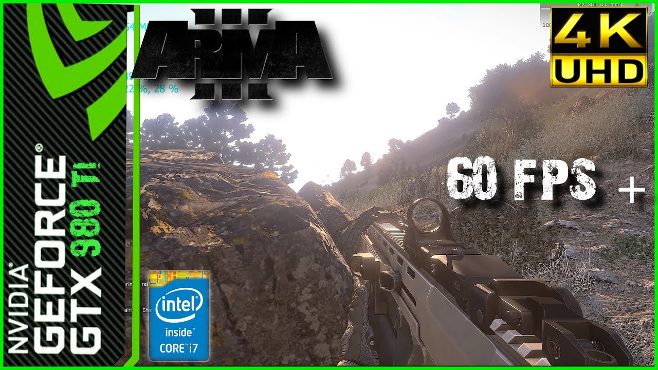 Arma 3 - GTX 980 Ti & i7 4790K - 4K UHD 3840X2160 - Ultra Settings ...