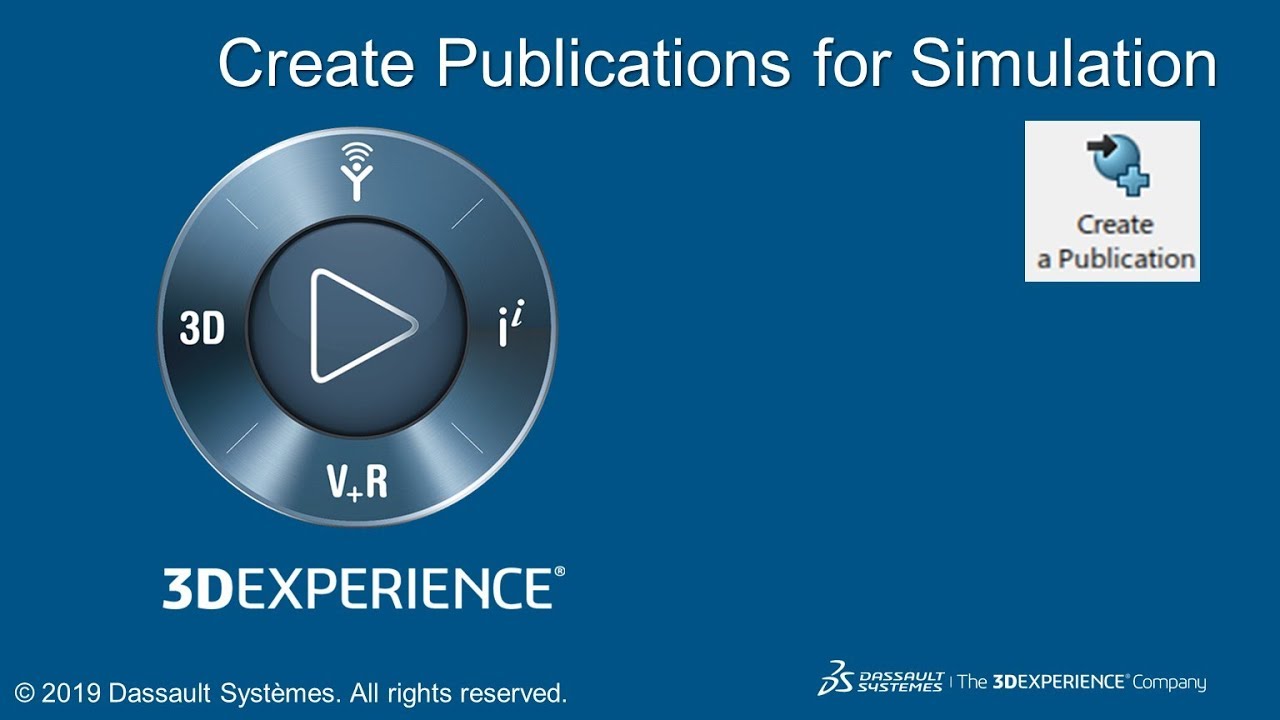 Create Publications for Simulation in 3DEXPERIENCE - YouTube