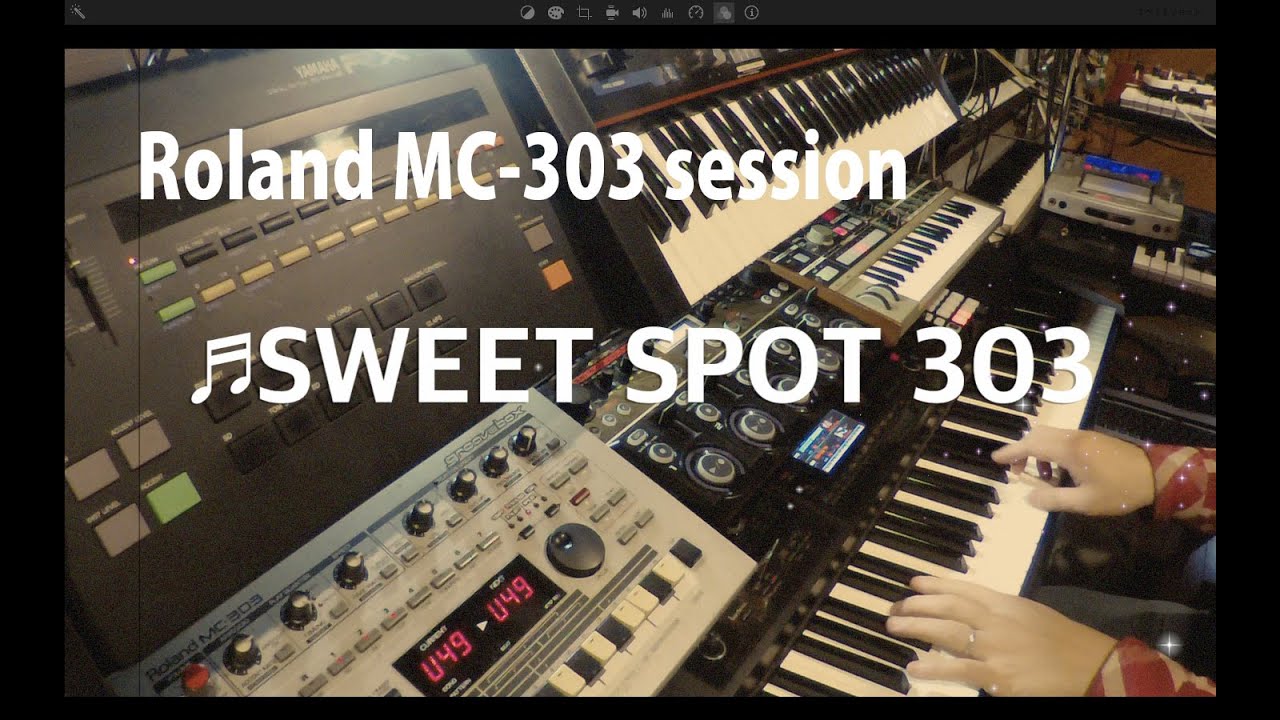 Mac Tunes 023 - SWEET SPOT 303 桜田マコト Roland MC-303,FA-08,JX-3P & Korg ...