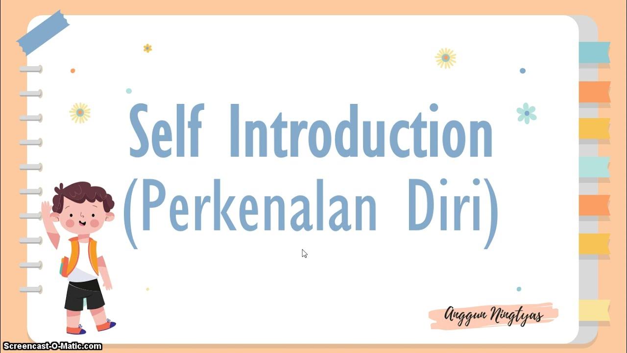 Self Introduction | Perkenalan Diri | Cara memperkenalkan diri dalam ...