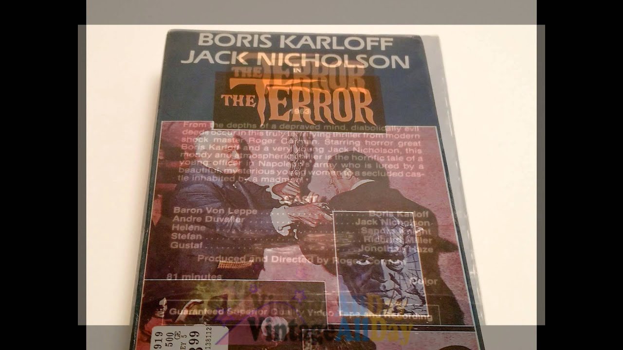The Terror ~ Jack Nicholson (VHS) - YouTube