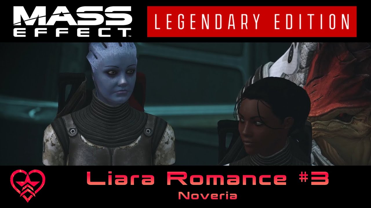 Liara Renegade FemShep Romance, Part 3: Noveria – Mass Effect - YouTube