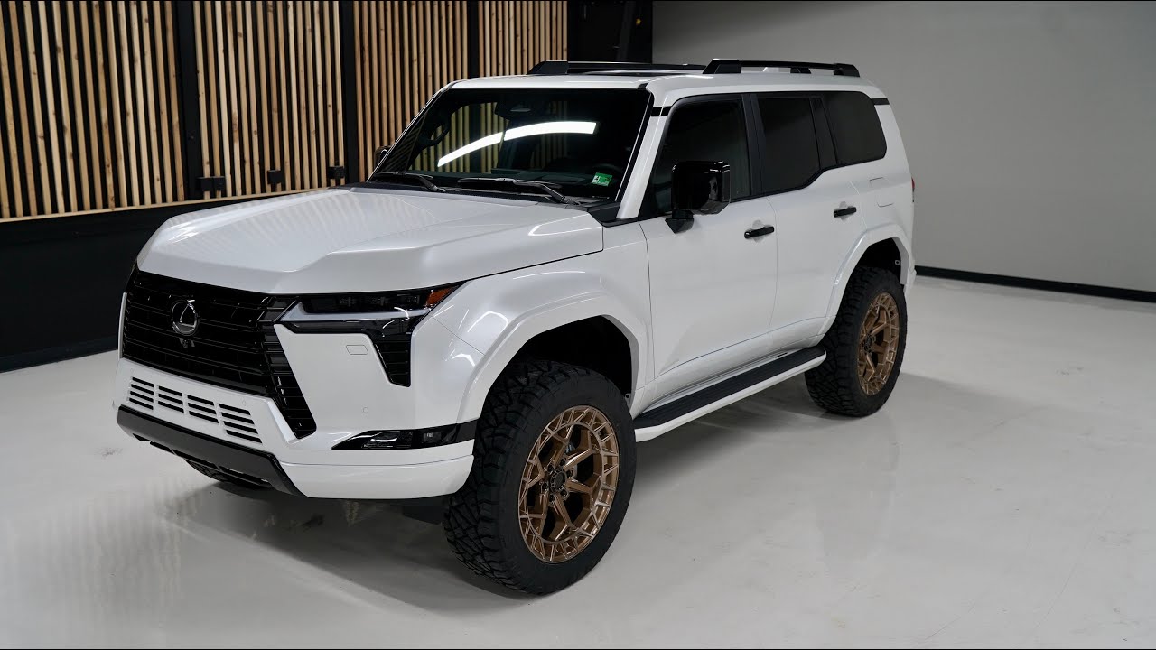 DAVIS AUTOSPORTS - BRAND NEW LEXUS GX550 - FULL COLOR MATCH, SUSPENSION ...