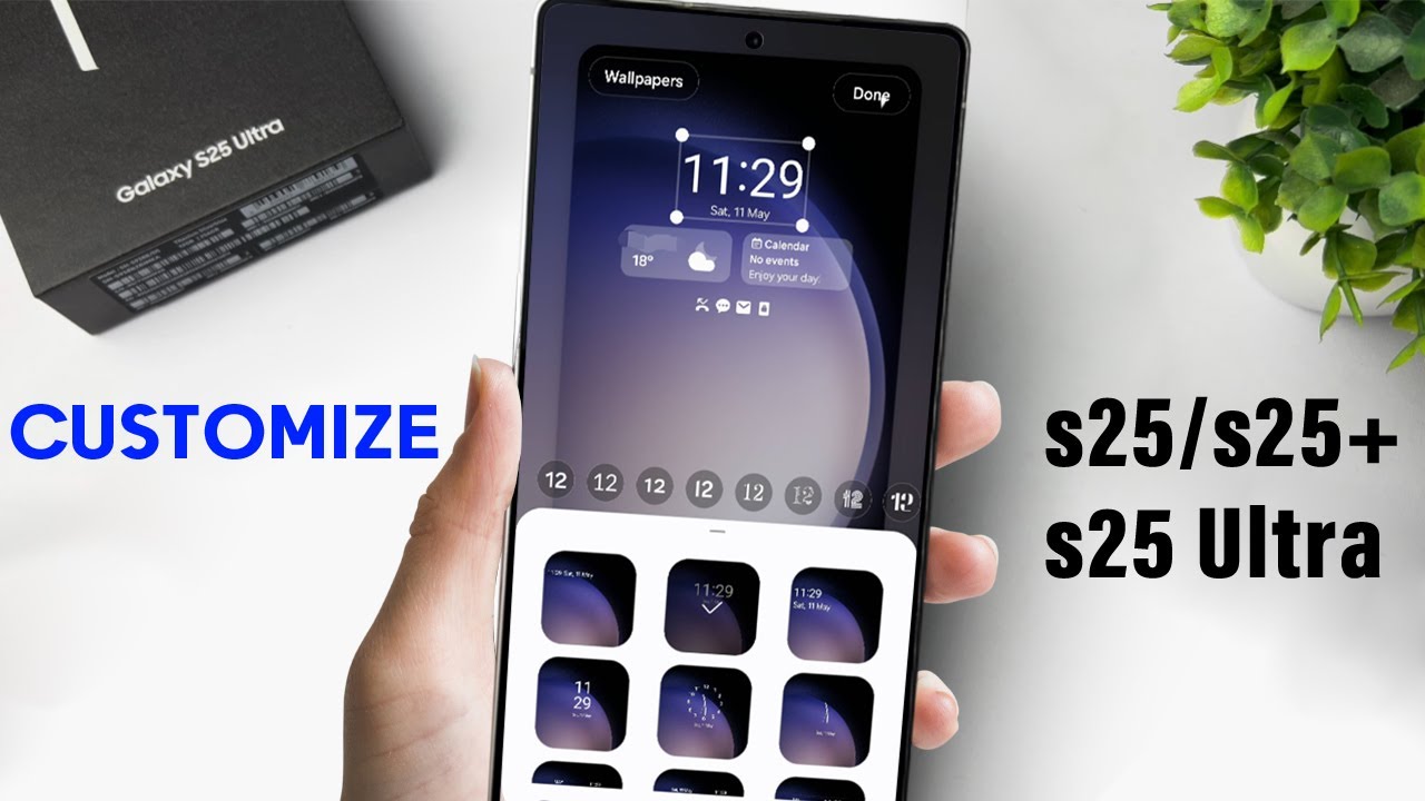 Lock Screen on Samsung Galaxy S25 Ultra: How to Customize & Change ...