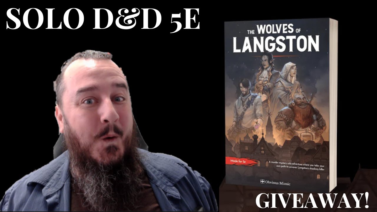 How to Play The Wolves of Langston a Solo D&D adventure! - Dungeons ...