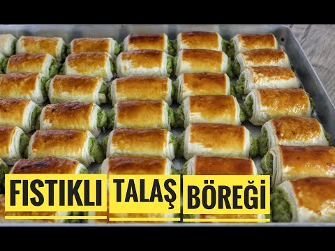 DENEMEYEN KALMASIN!! ÇOK PRATİK VE ÇOK LEZZETİ FISTIKLI TALAŞ BÖREĞİ!
