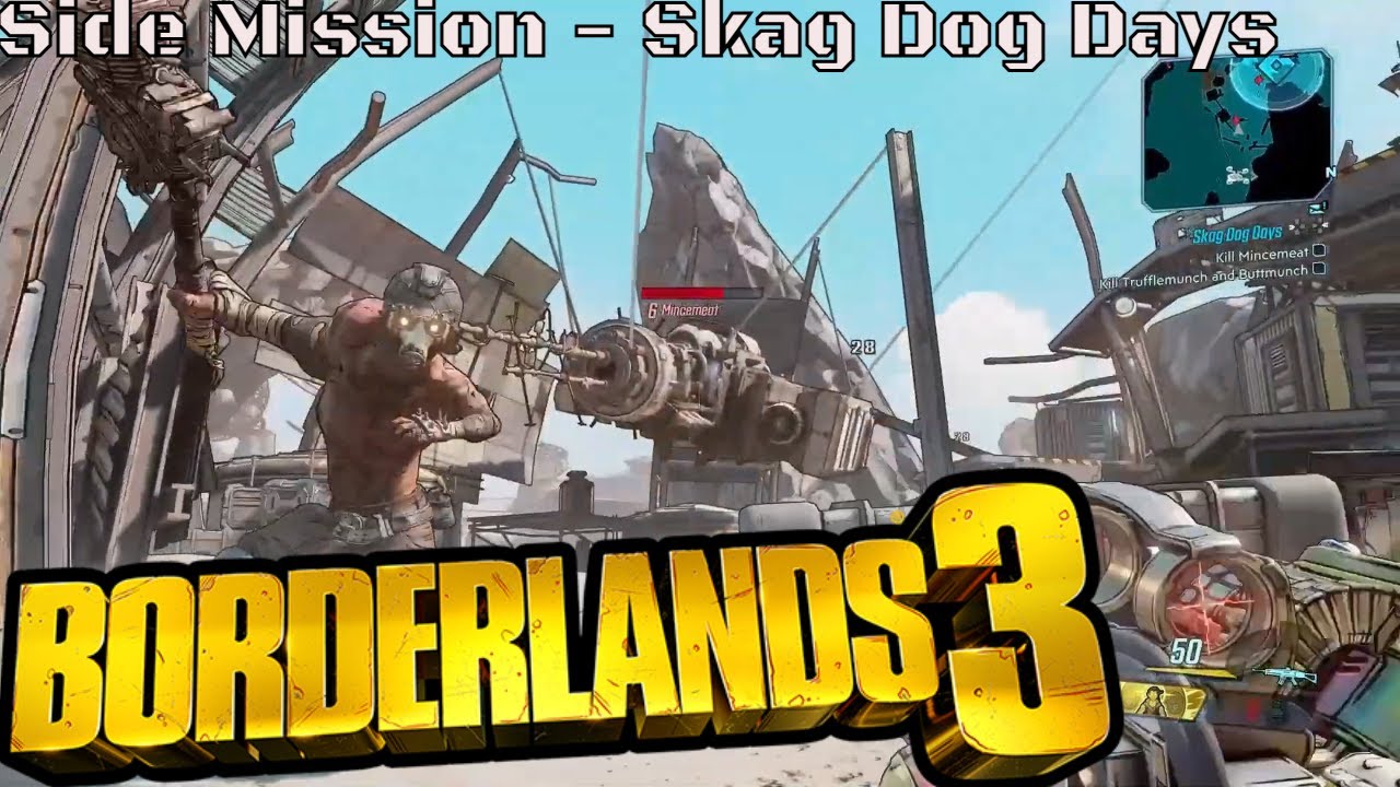 Borderlands 3 - Side Mission Skag Dog Days (PS5) - YouTube