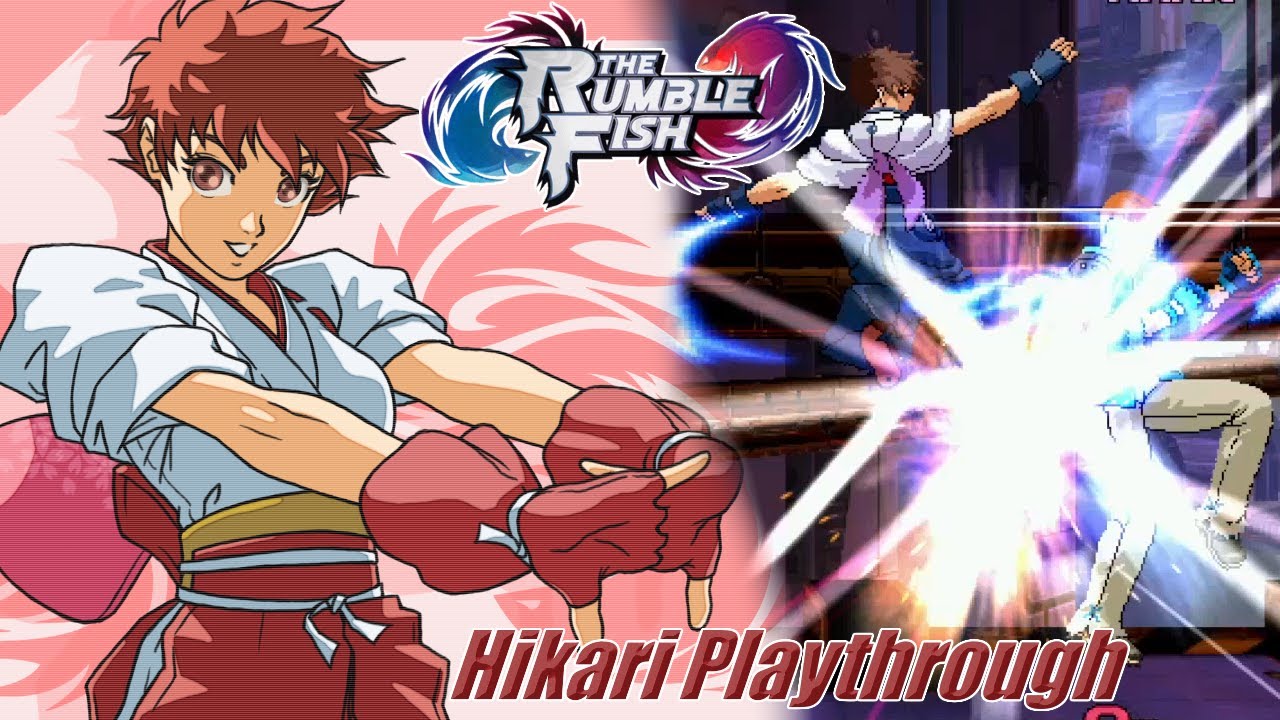 The Rumble Fish (Arcade) - Hikari Playthrough - YouTube