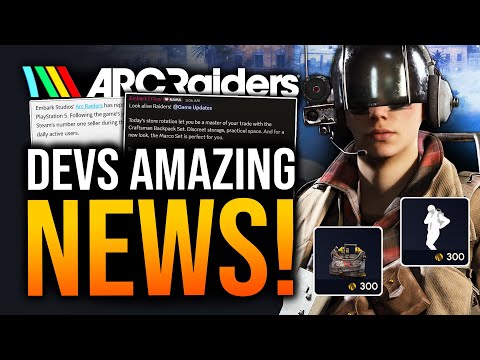 ARC Raiders - Devs Break Records! New Cosmetics & Patch News!