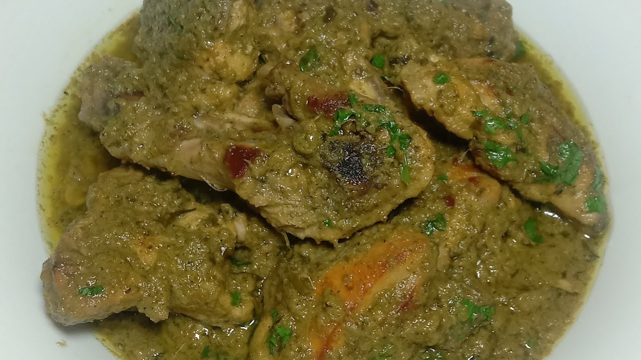 Afghani Chicken Korma Recipe | Green Creamy Chicken Korma Recipe ...