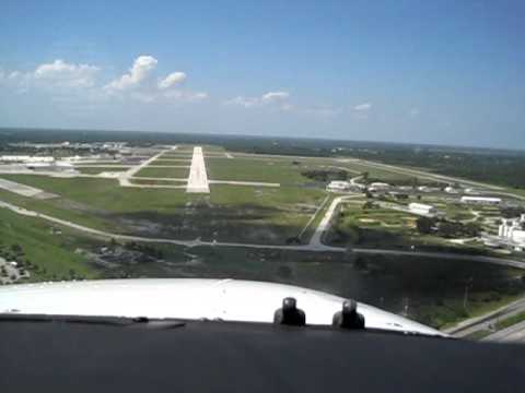 Landing in Vero Beach KVRB - YouTube