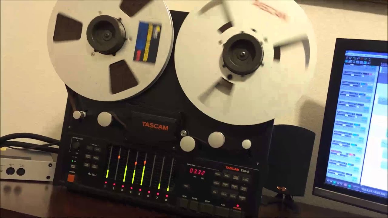 Tascam TSR-8 reel to reel Player for Sale - YouTube