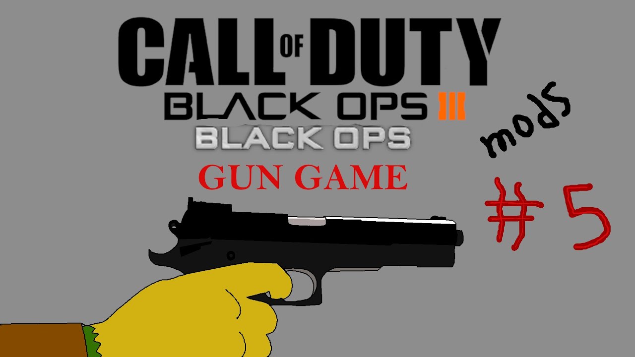 bo1 gun game on area 51 | black ops 3 #5 moon - YouTube