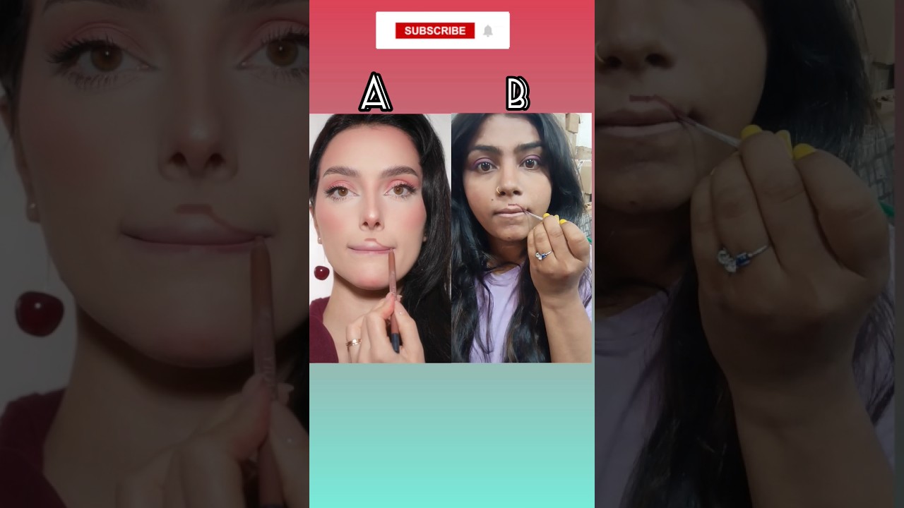Beauty lips tutorial 😱 #makeup #shorts #viral #youtubeshorts #lips # ...