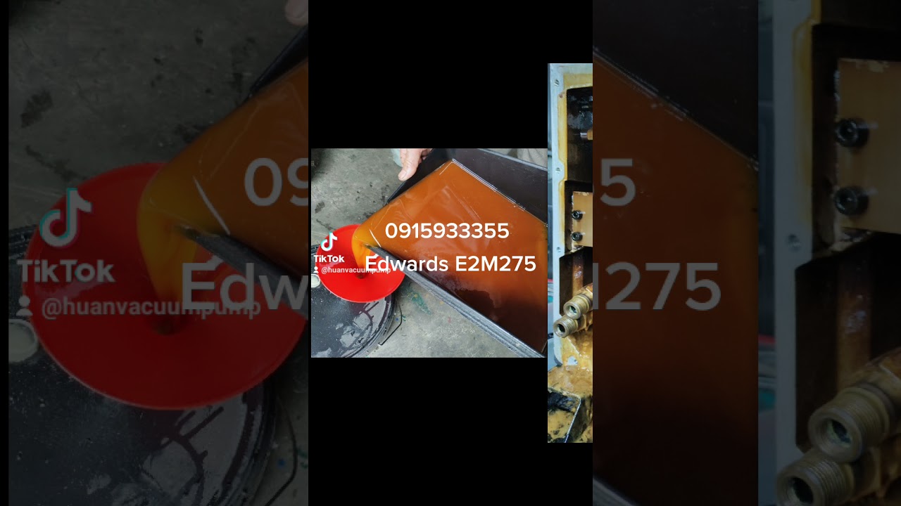 Vacuum pump Edwards Brand Model : E2M275 Rebuild, Service 0915933355 ...