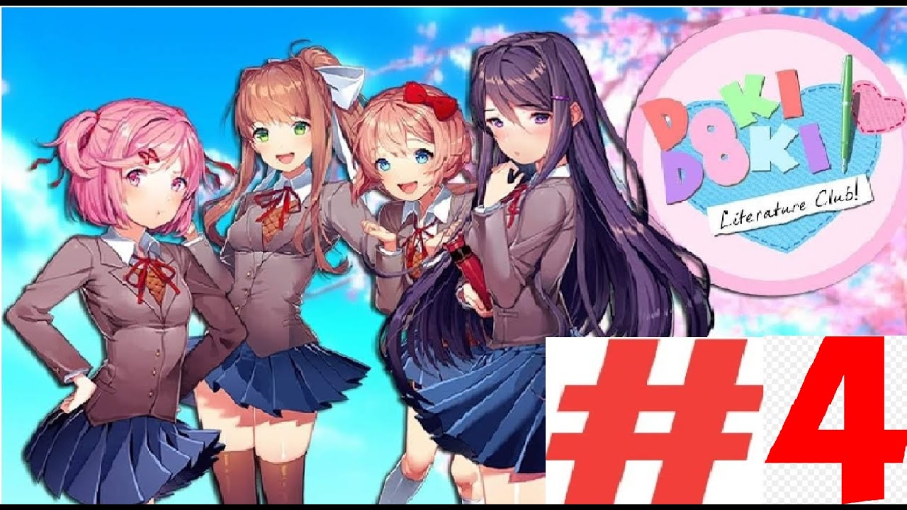 ВСЁ НАЧИНАЕТ МЕНЯТЬСЯ! Doki Doki Literature Club Normal VN мод #4 - YouTube
