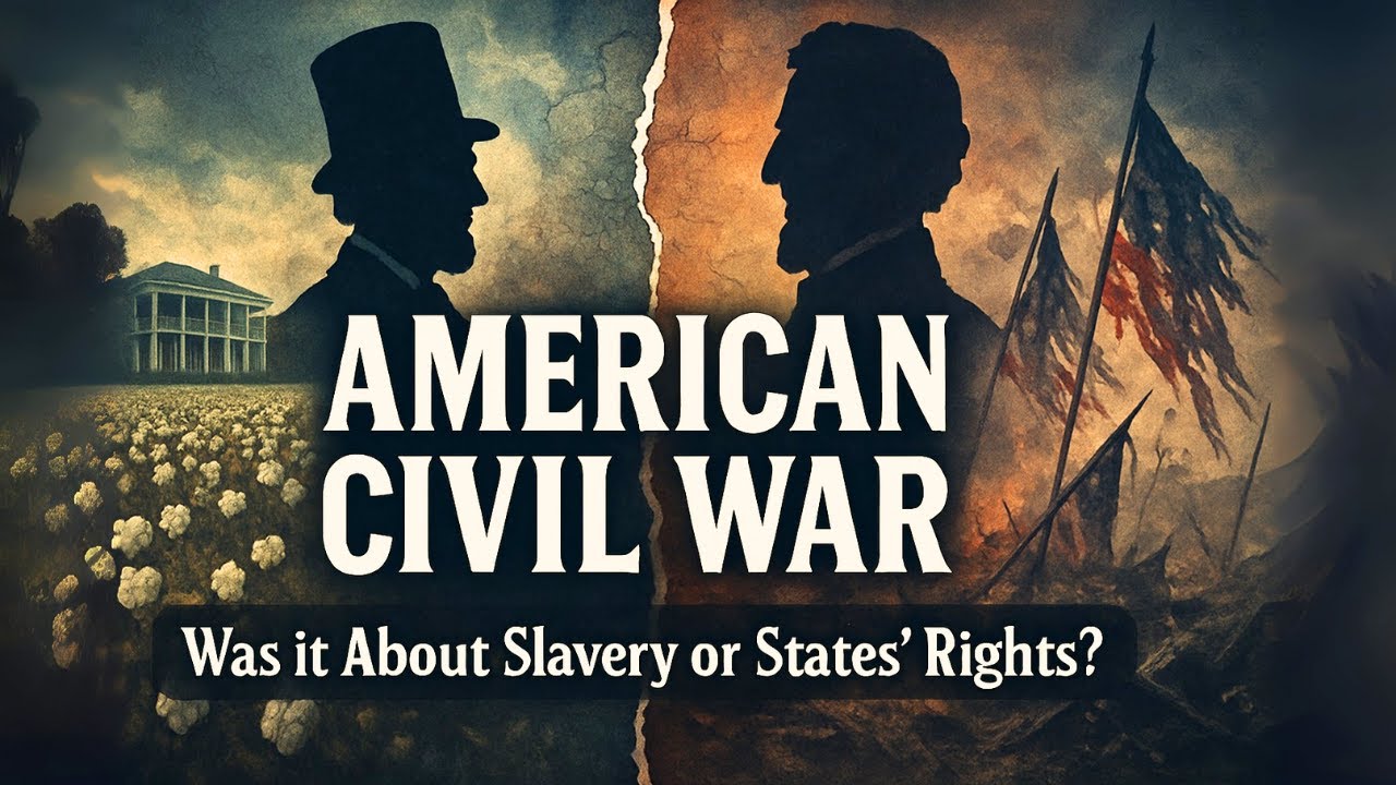 American Civil War: Was it About Slavery or States’ Rights? - YouTube