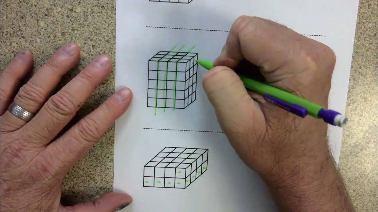 Volume of a Rectangular Prism (Unit Cubes) - YouTube