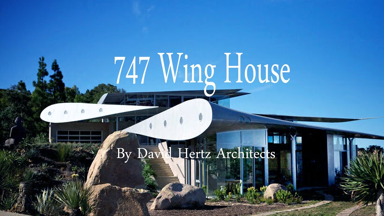 Living in a Dream! Tour of the 747 Wing House in California - YouTube