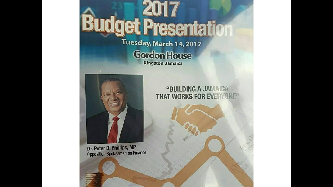 2017 Budget Debate Opposition Spokesman on Finance - YouTube