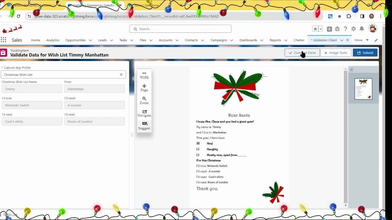 Santa's Workshop Demo - OpenText Solutions for Salesforce - YouTube