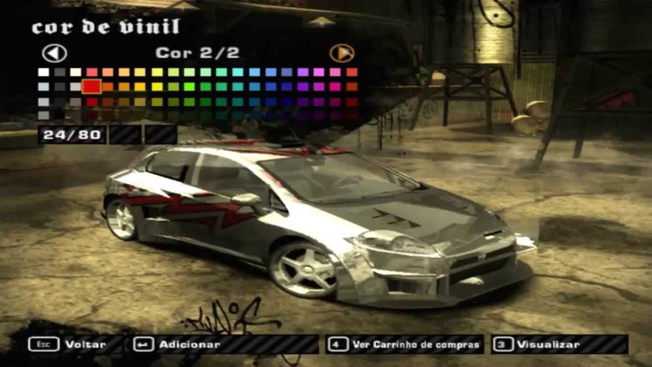 NFS Most Wanted: Fiat Punto Tuning Car - YouTube