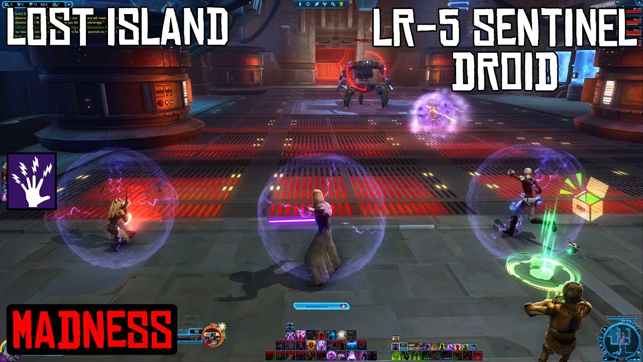 SWTOR DPS Madness Sorcerer | Master Difficulty | Lost Island - LR-5 ...