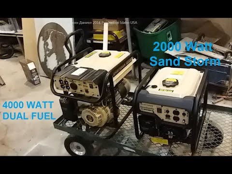 2000 & 4000 watt Generators for Storms, Tornado, RV, camping full review (info below)