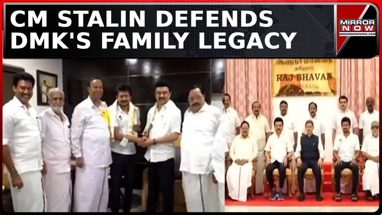 CM Stalin Defends DMK's Family Legacy Amid Oppn's 'Dynasty Politics ...