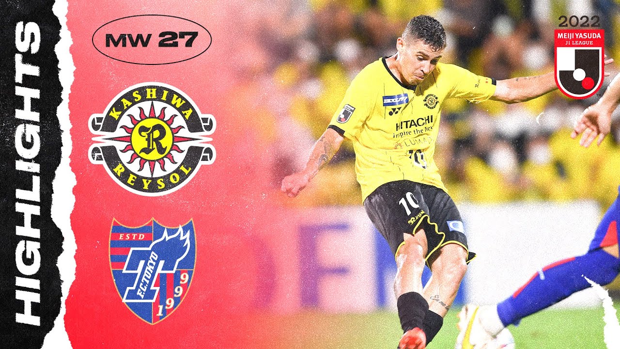 A Crazy Second Half! | Kashiwa Reysol 3-6 F.C.Tokyo | MW27 | 2022 J1 ...