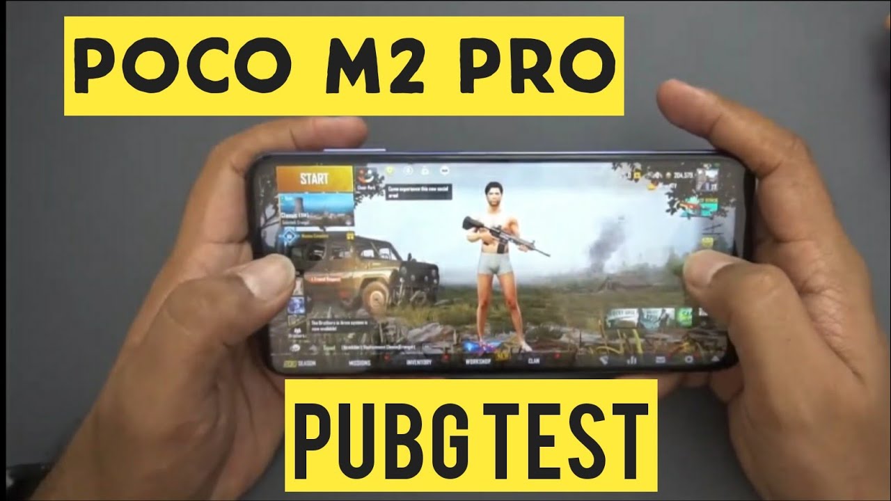 POCO M2 Pro PUBG TEST - YouTube