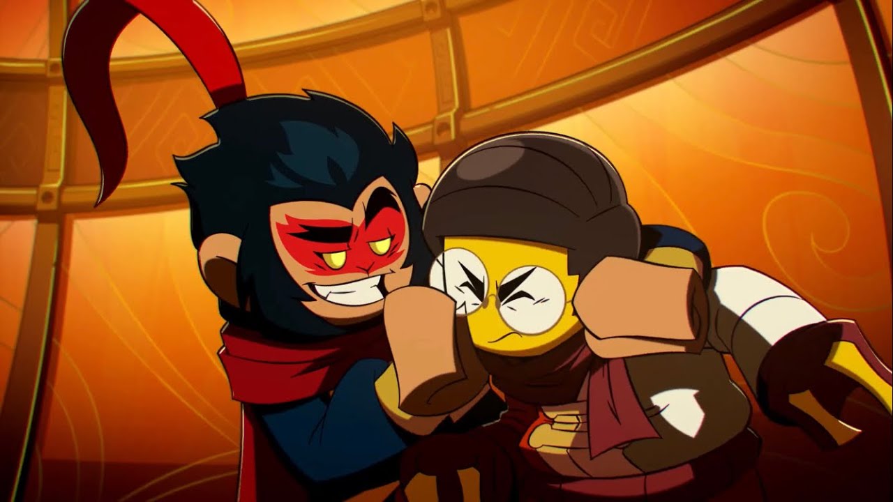 Tang meets Macaque || Monkie Kid Season Three English - YouTube